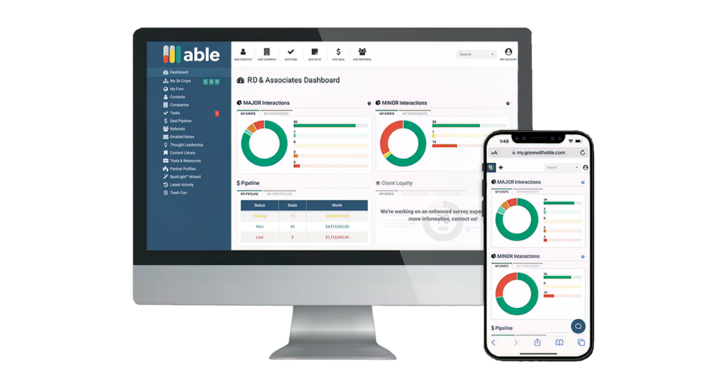 CRM for Accountants | Best CRM for Accounting Firms | Grow With ABLE